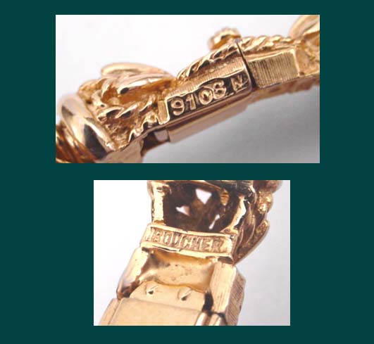 Boucher Gold Toned Choker Necklace
