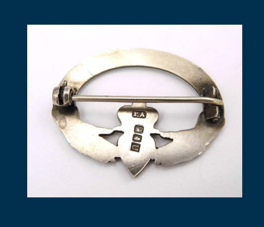Irish Claddagh Sterling Pin
