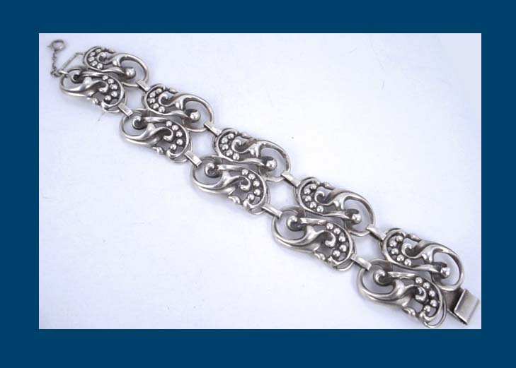 Max Rieg Mid-Century Sterling Bracelet