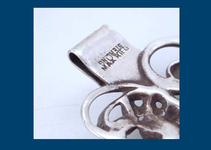 Max Rieg Mid-Century Sterling Bracelet