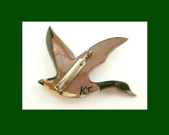 Takahashi Canadian Goose Pin with Card